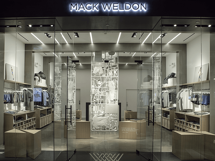 Fast-growing Mack Weldon tries on brick-and-mortar | Retail & Leisure ...