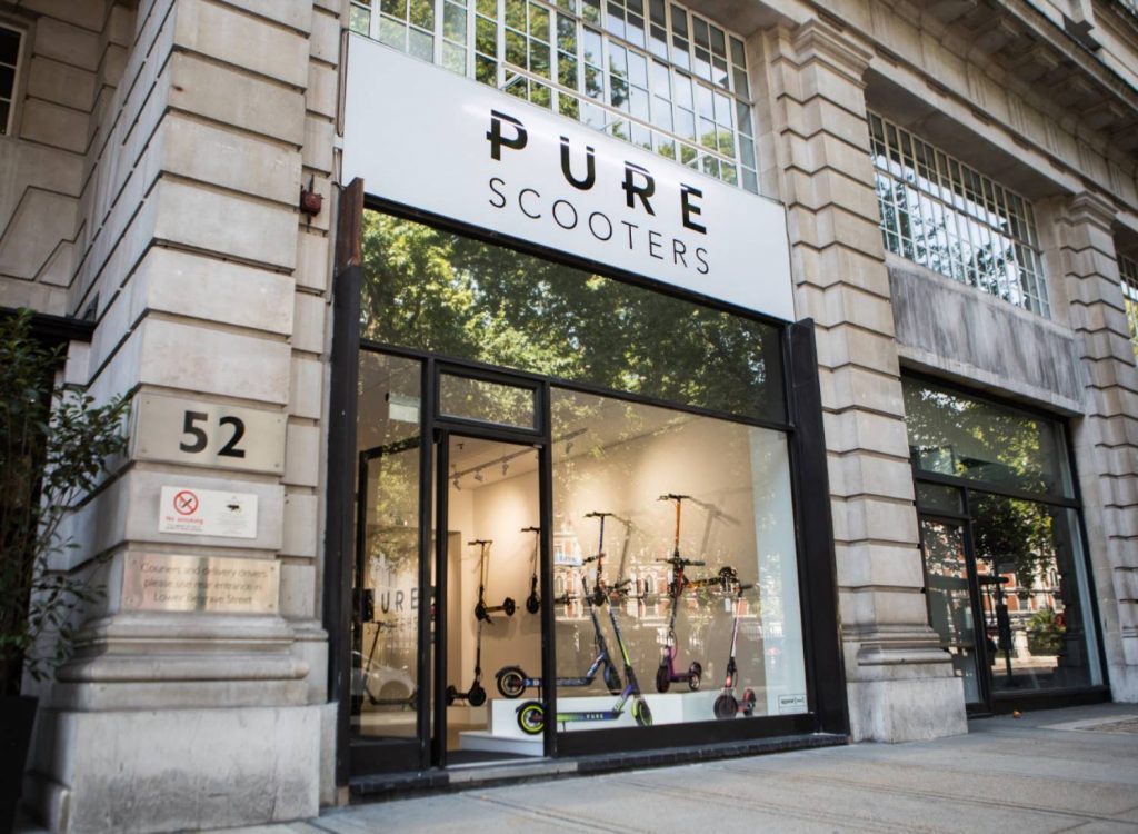 Pure Scooters opens first UK Store
