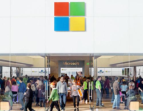 Microsoft retail store signage are to get an ‘update’ from RR Donnelley ...