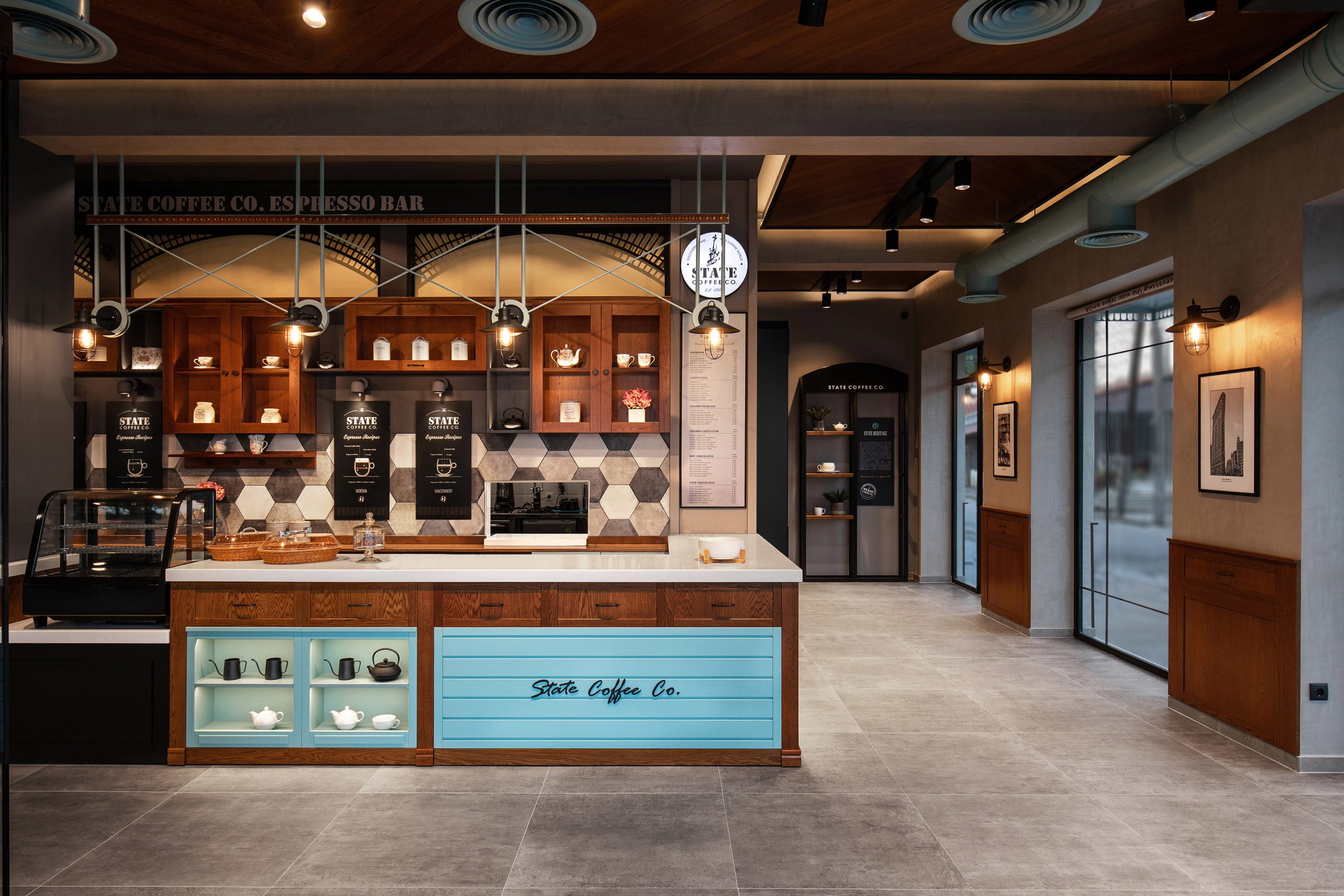 Lab4 Architects chose HI-MACS® for the latest espresso bar to open in ...