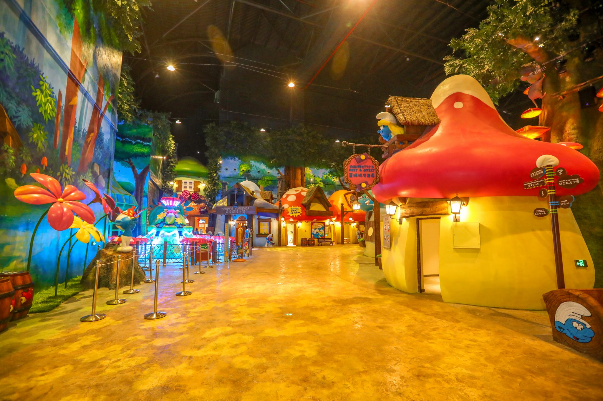 World’s biggest Smurfs Indoor Theme Park designed by KCC Entertainment ...