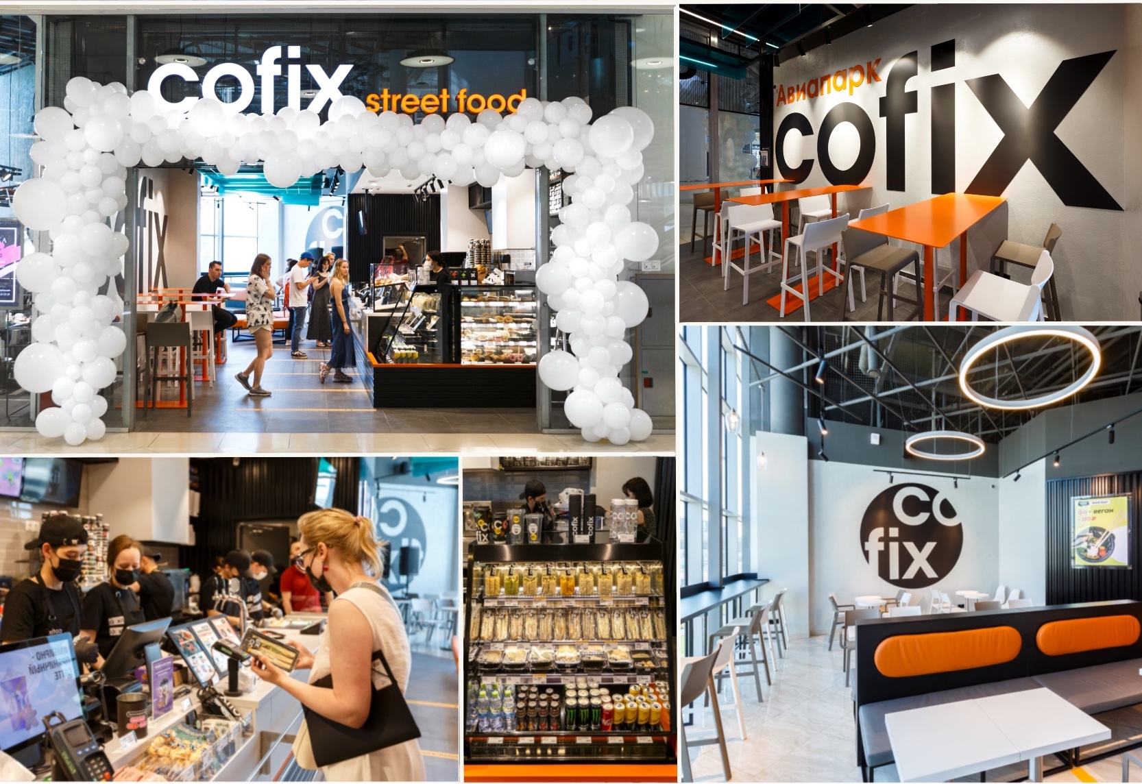 Russian Coffee Chain Cofix has Opened its First Flagship Street Food ...