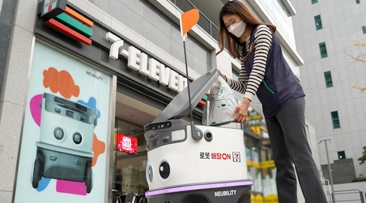 7-Eleven Introduces Autonomous Delivery Robot in Seoul | Retail ...