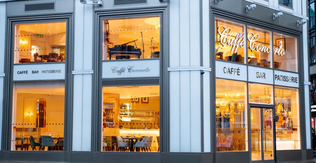 Caffè Concerto Opens at 143 Long Acre | Retail & Leisure International