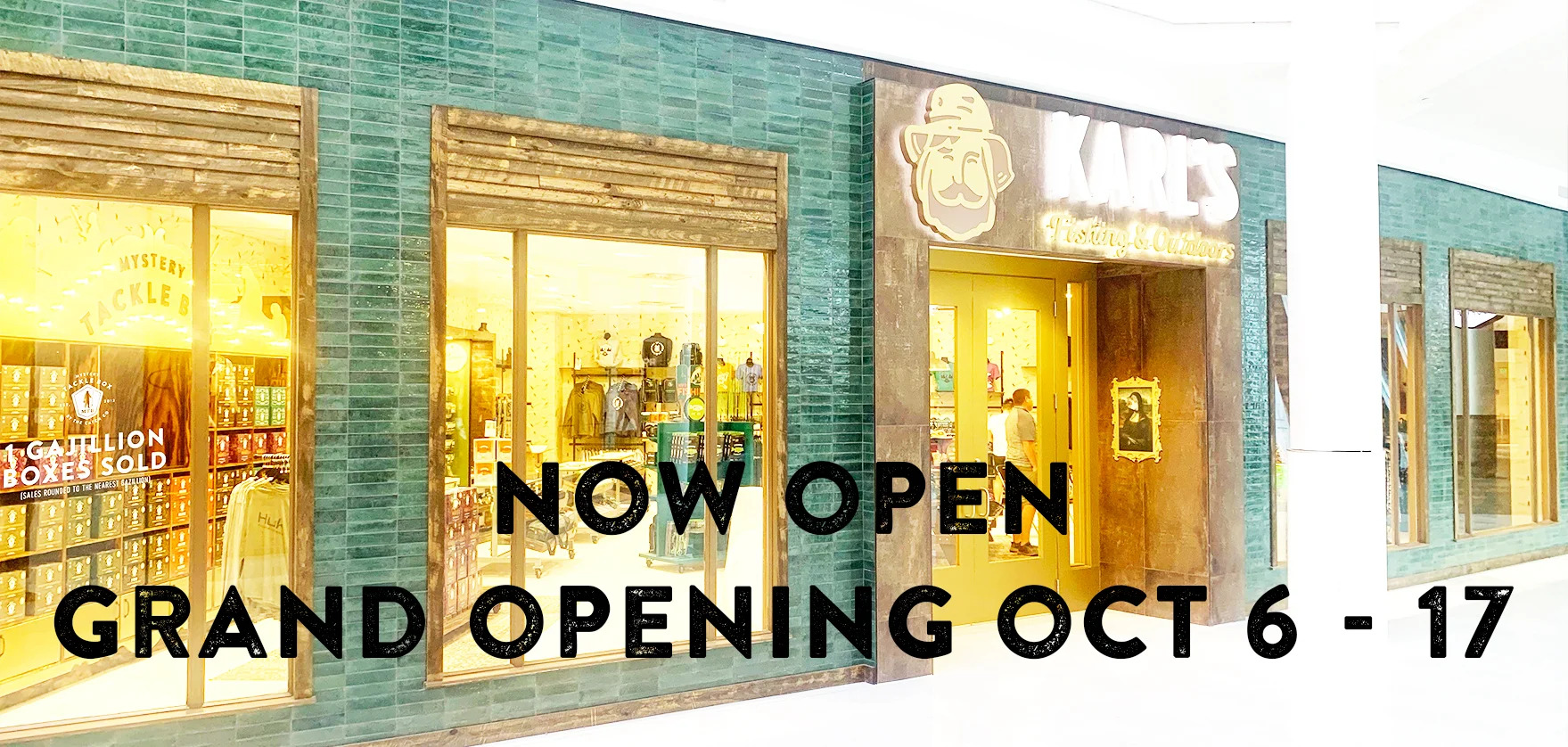 Karl's Fishing & Outdoors Flagship Store Brings Fishing To The Mall Of ...