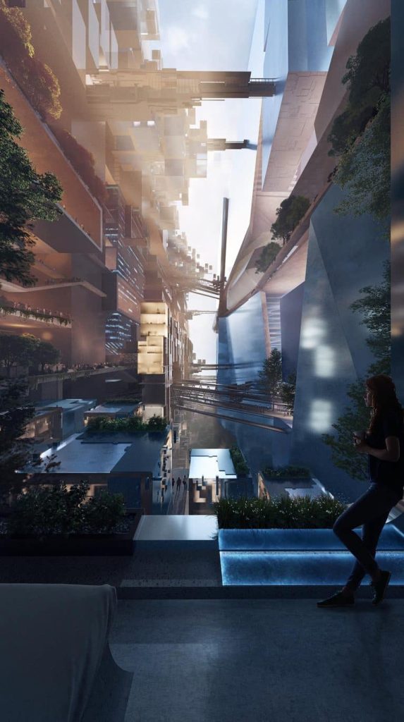 Drone Footage Shows The Line Under Construction - Retail & Leisure ...