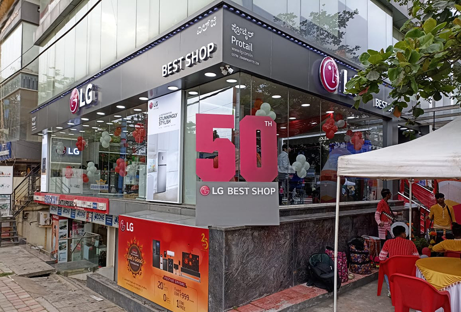 India’s LG Electronics Launches 50th Exclusive Best Shop | Retail ...
