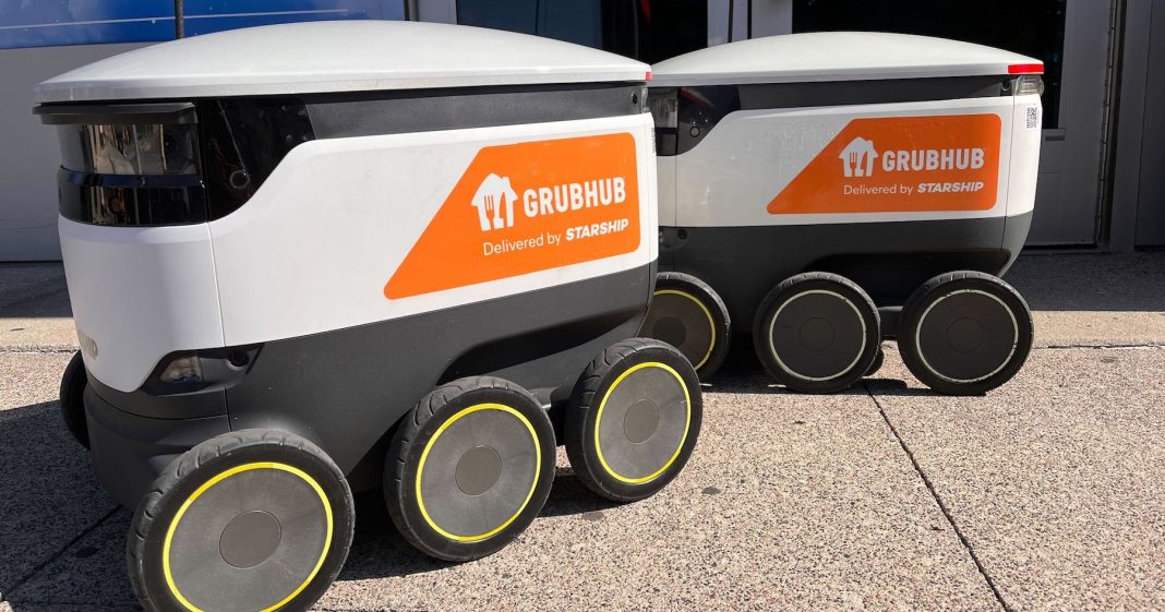Grubhub Rolls Out Campus Delivery Robots - Retail & Leisure International