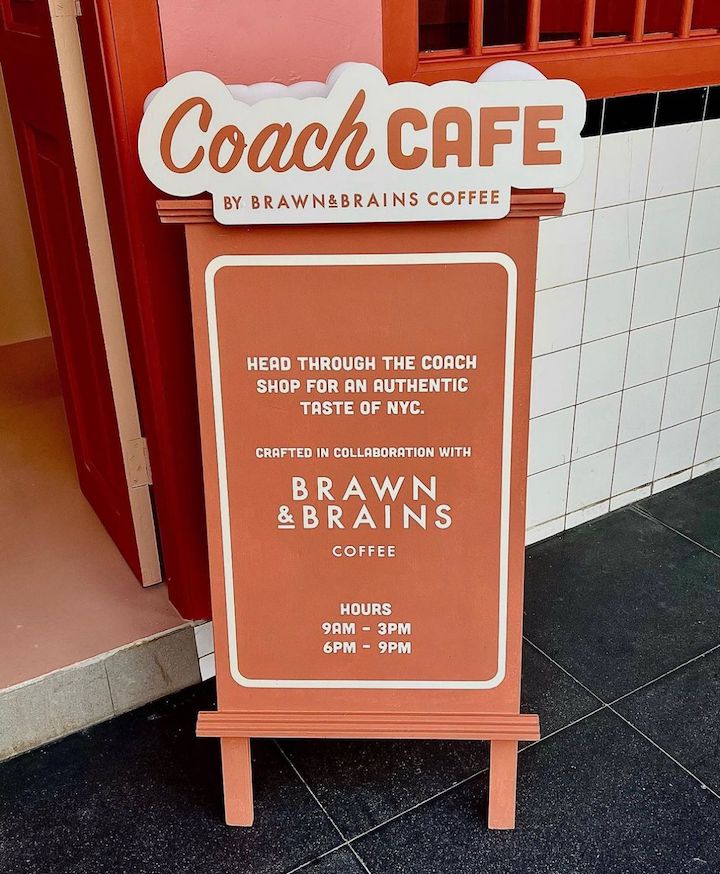Coach Opens World-First Cafe In Singapore - Retail & Leisure International