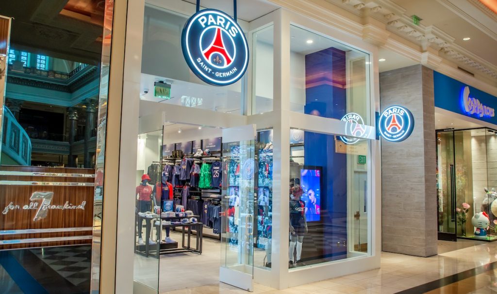 Paris Saint-Germain Debut Vegas Store | Retail & Leisure International