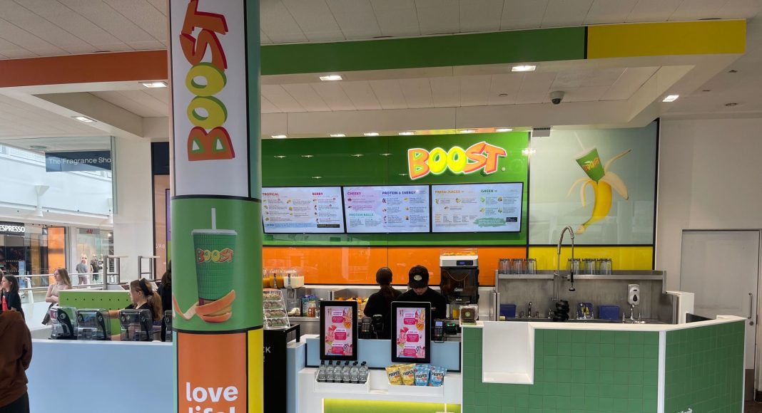 Boost Juice Unveils Revamped Store - Retail & Leisure International