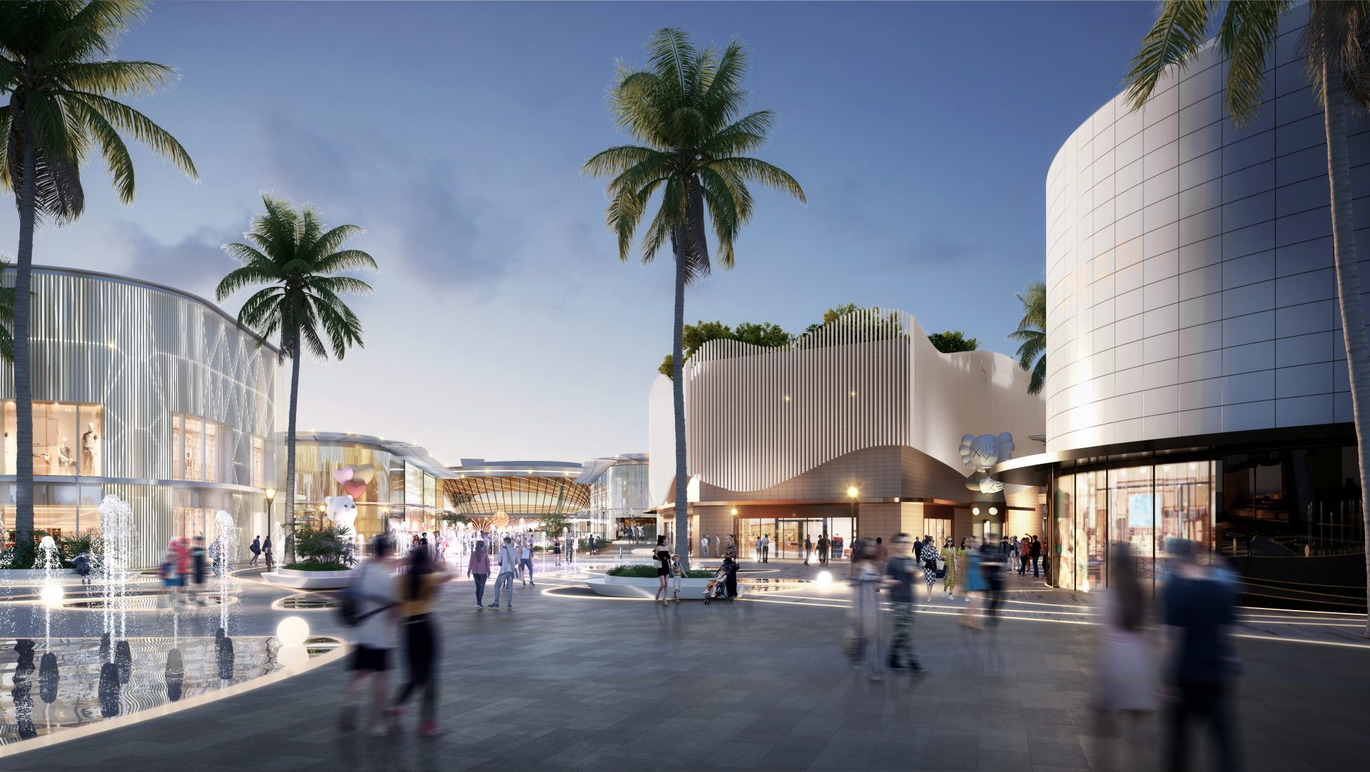 Seven-Star Luxury Retail & Entertainment Destination DFS Yalong Bay in ...