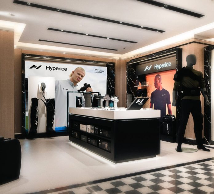 Hyperice Unveils Space in Harrods | Retail & Leisure International