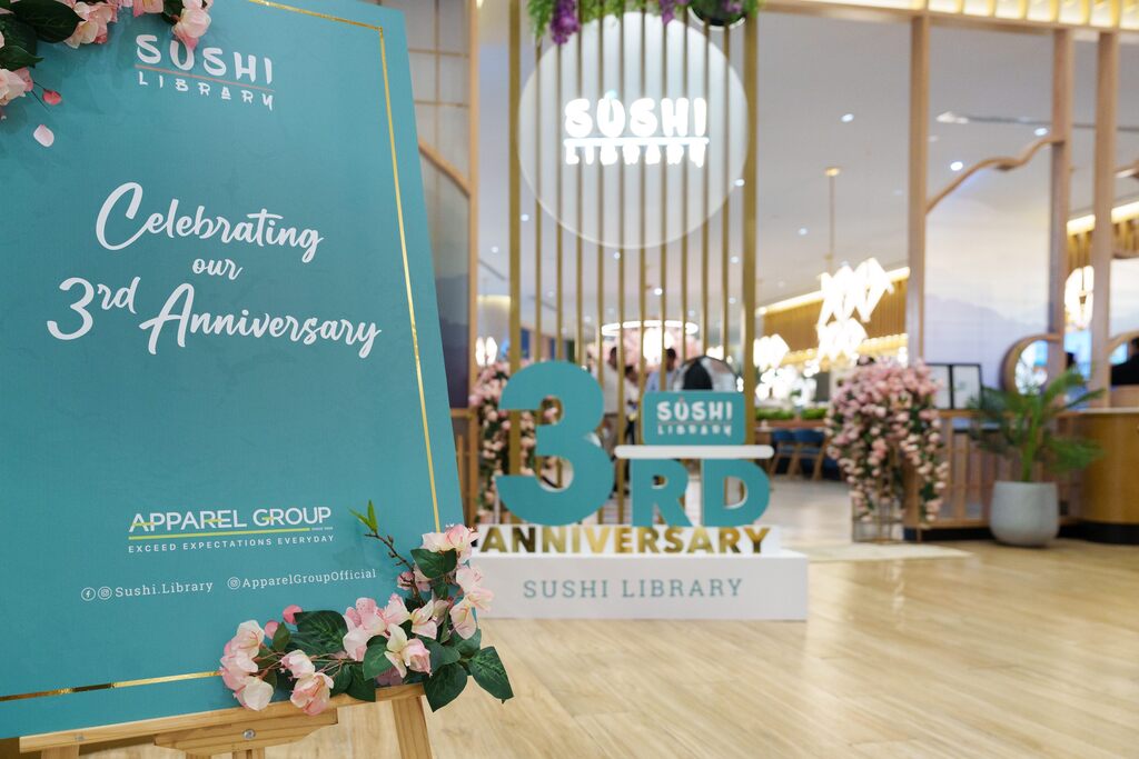 Sushi Library Celebrates At Riyadh Park Mall - Retail & Leisure ...