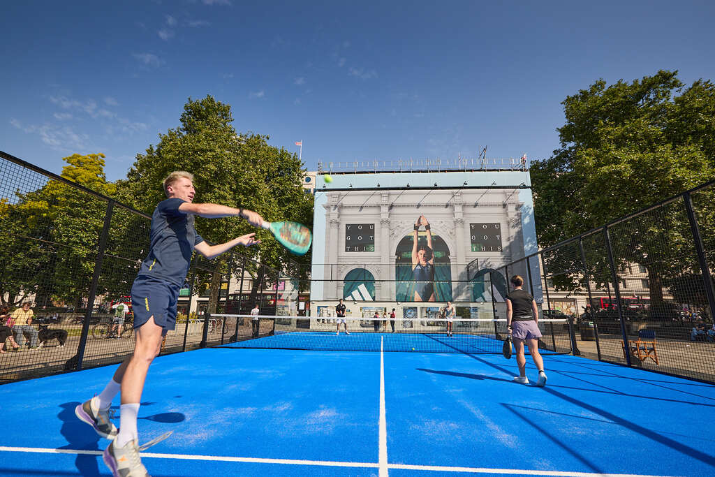 Pop-up Padel Court Lands in London | Retail & Leisure International