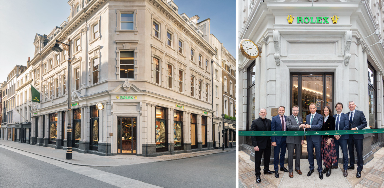 The Watches of Switzerland Group Open New Flagship Rolex Boutique Old ...